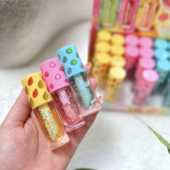 Makeup | Romantic Rain Fruit Lip Oils | Poshmark